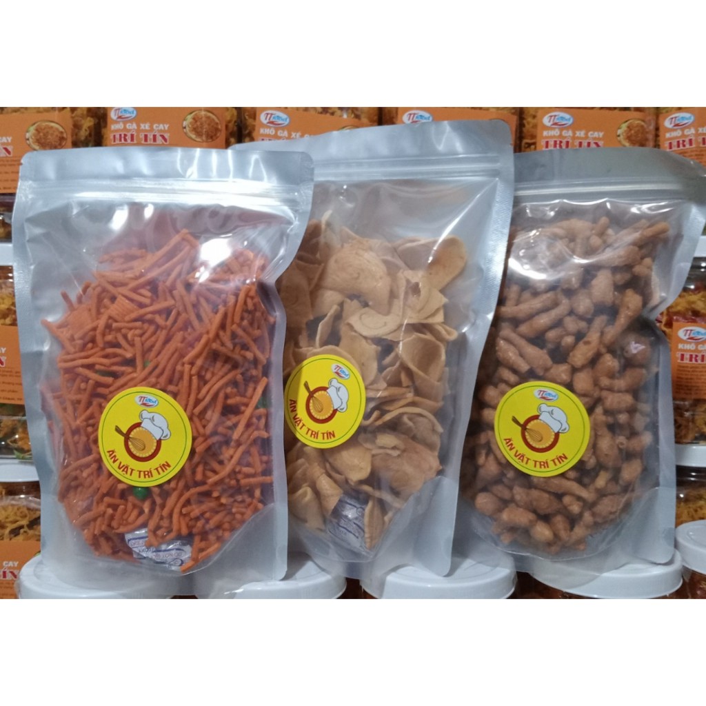 500g bim bim que, 500g tai mắm, 500g đùi gà cay | Shopee Việt Nam