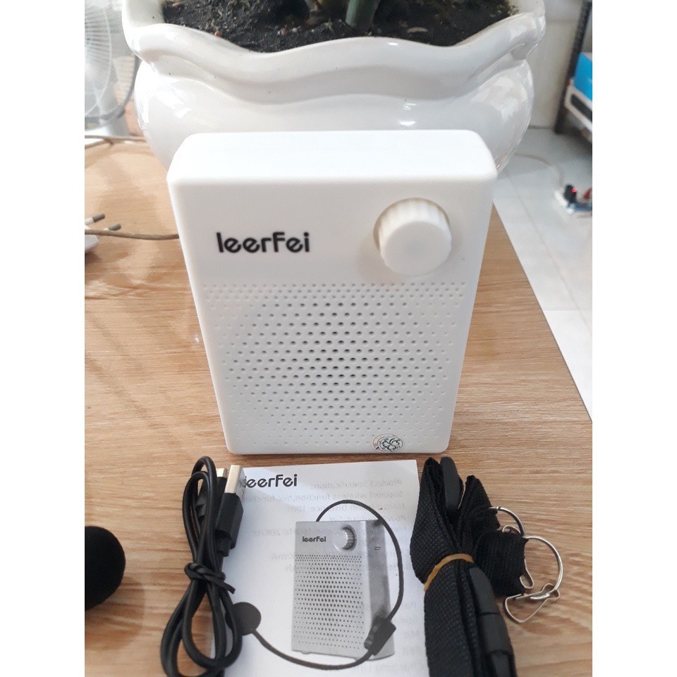 Loa Trợ Giảng Có Bluetooth LeerFei K-01 Kèm Microphone Có Dây | Shopee ...