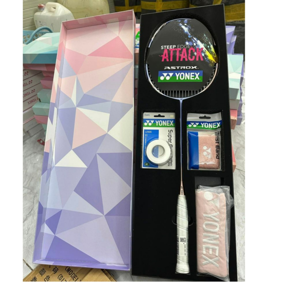 Vợt cầu lông Yonex Astrox 11 Power hồng - Tím - NGUYÊN SET Căng sẵn ...