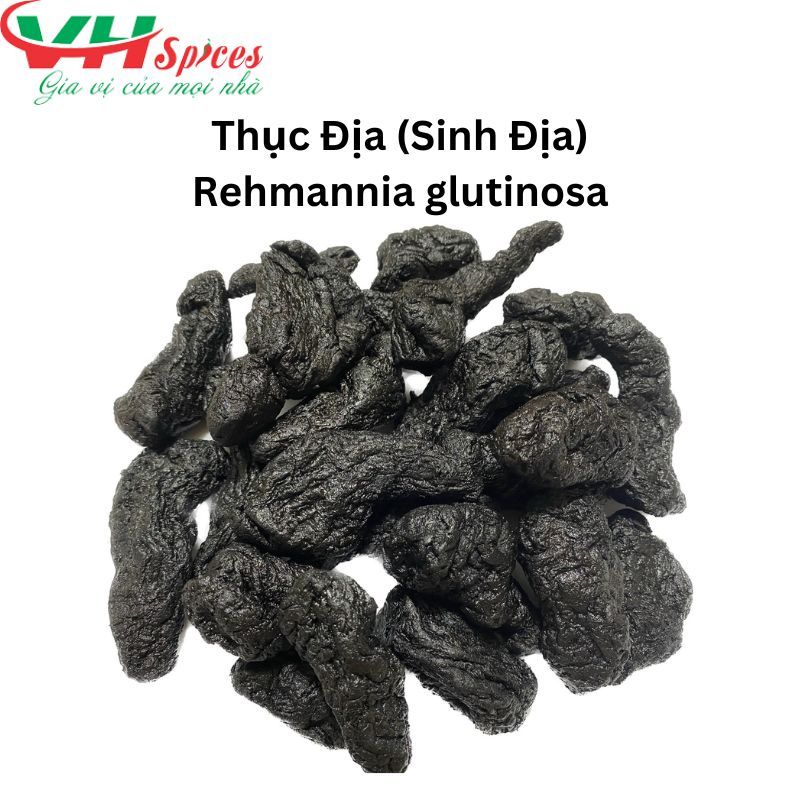 Thục Địa Túi 1Kg(Dried Rehmannia Glutinosa Root) Việt Hiệp | Shopee ...