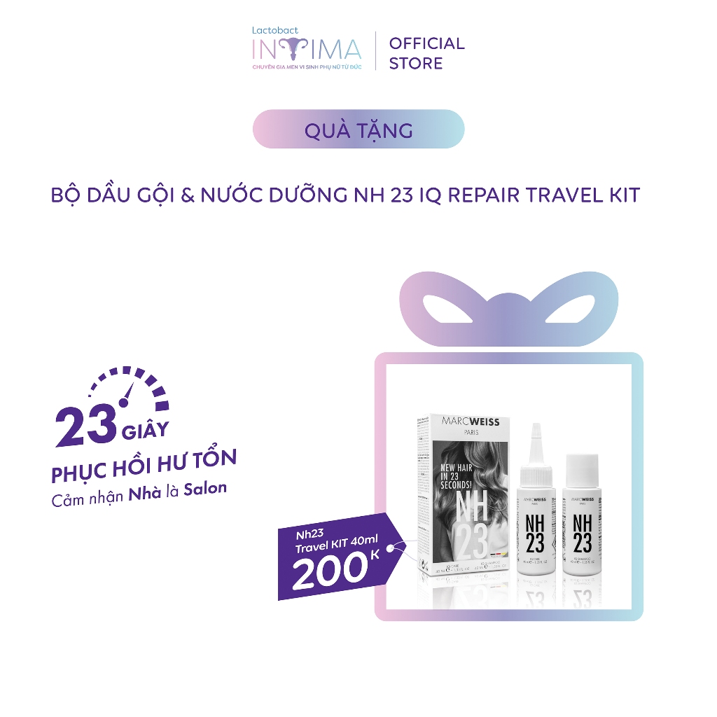[QUÀ TẶNG] Bộ dầu gội nước dưỡng NH23 TRAVEL KIT 40ml | Shopee Việt Nam