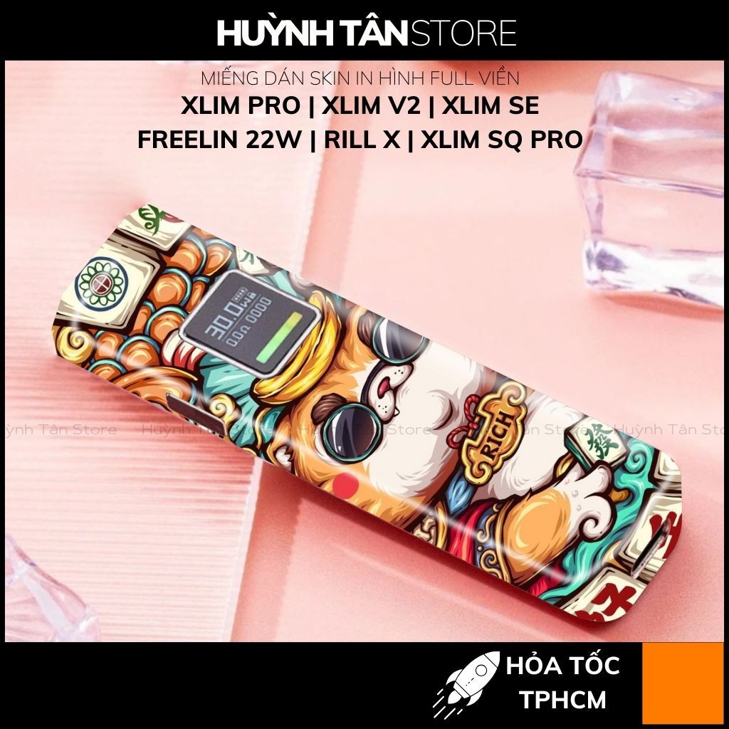 Miếng dán skin xlim pro x lim sq pro x-lim v2 xlim se rill x feelin in ...