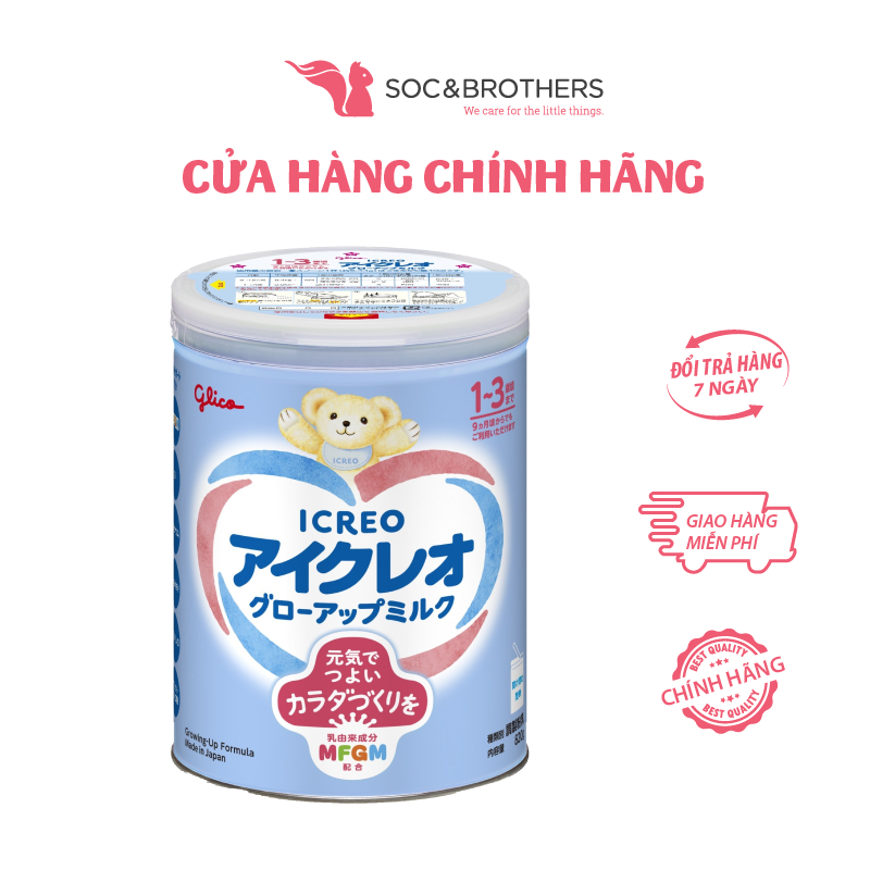 Sữa công thức Glico Icreo số 1 820g (mẫu mới) | Shopee Việt Nam