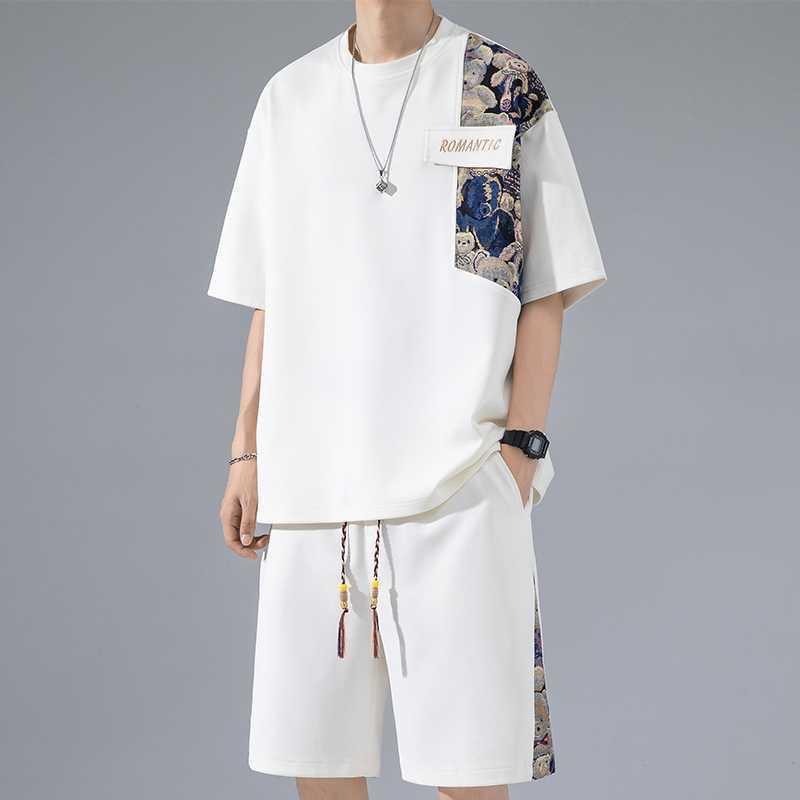Đồ Bộ Quần Áo Nam Mùa Hè Form Rộng Thời Trang Vải Tổ Ong Co Giãn Thoải ...