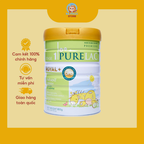 Sữa Bột Purelac số 1 ,2 ,3 - 800gr - Phát triển toàn diện - Sữa Nhập ...