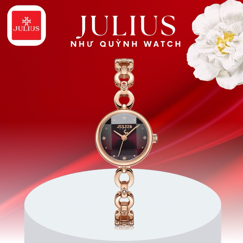 Đồng hồ Nữ Julius chính hãng Hàn Quốc Ja-1171 Size mặt 2,3cm Dây thép ...