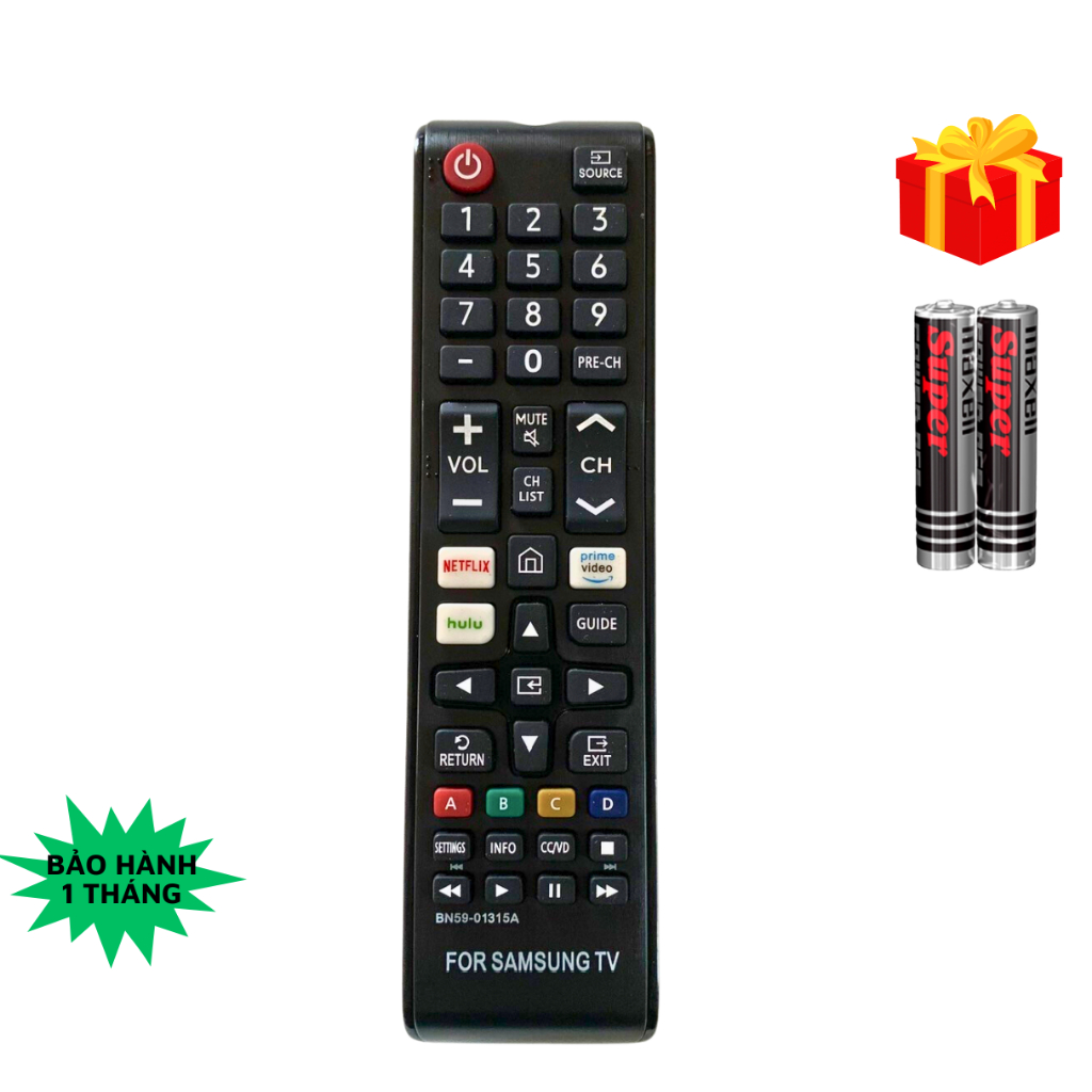 Remote điều khiển tivi Samsung Mã 17 BN59-01315A, điều khiển TV Samsung ...