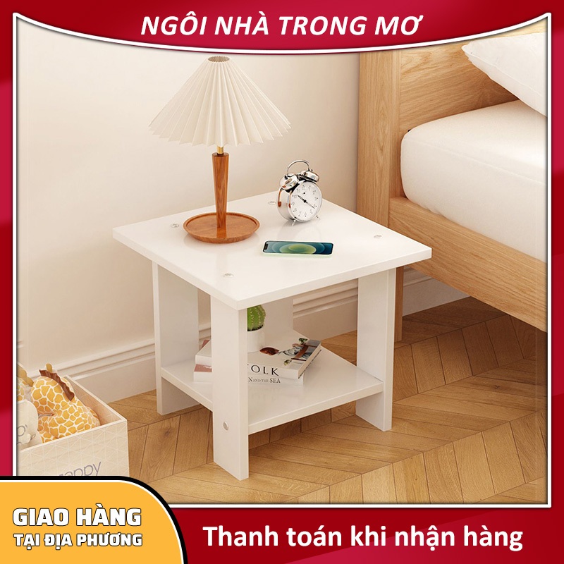 Kệ Gỗ Decor Tab Đầu Giường Tiện Lợi Thiết Kế Đa Năng 2 Tầng Thích Hợp ...