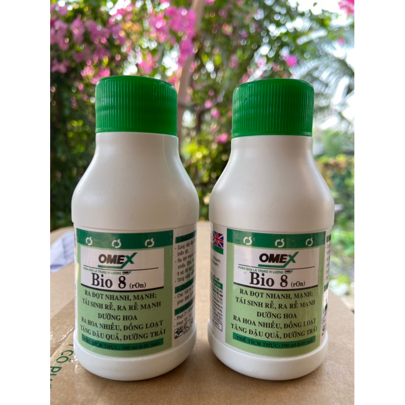 Phân bón lá trung vi lượng Bio 8 (rOn) chai 100ml | Shopee Việt Nam