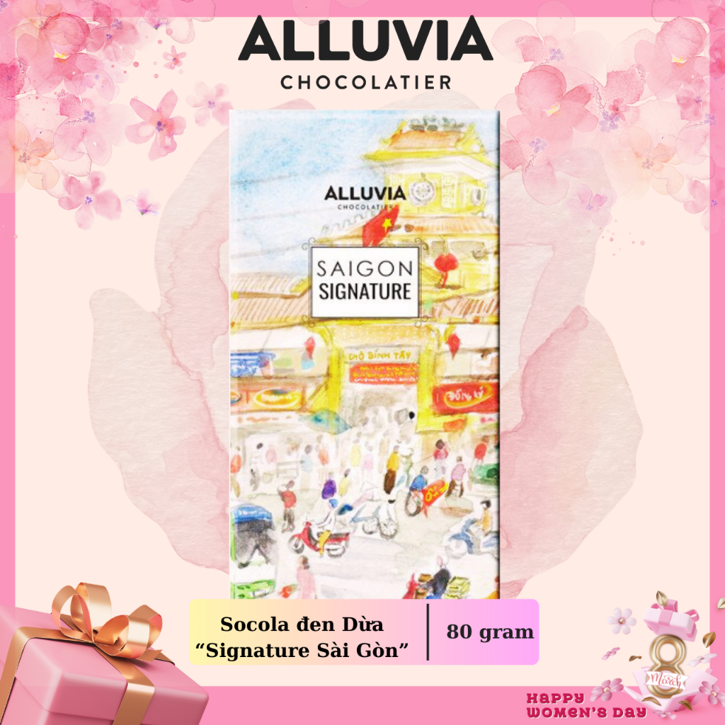 Saigon Signature | Dark Chocolate Coconut Socola đen Alluvia Dừa ...