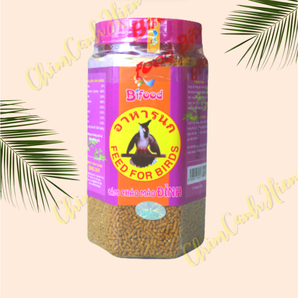 Cám Thức Ăn Chim Cảnh Chim Chào Mào Bifood - Chào Mào - 500g | Shopee ...
