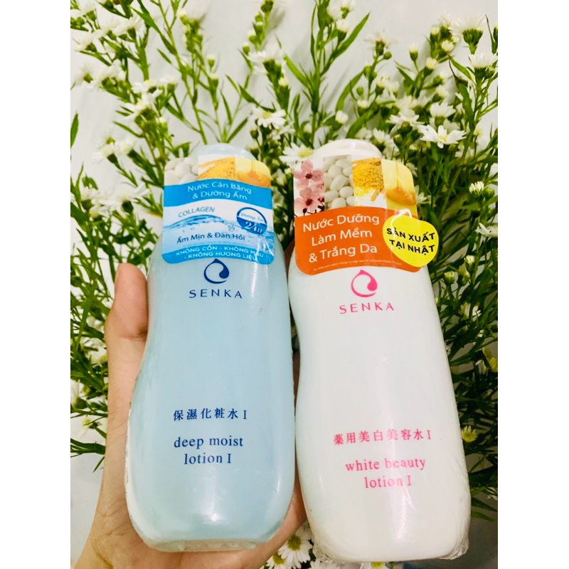Nước cân bằng và dưỡng ẩm chuyên sâu Senka Deep Moist Lotion 200ml ...
