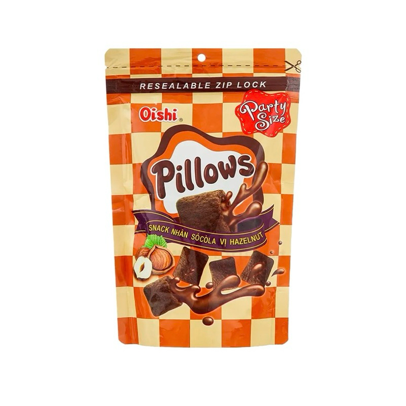 Snack Oishi Pillows nhân khoai môn/ dừa / socola / sữa gói 85gr ...