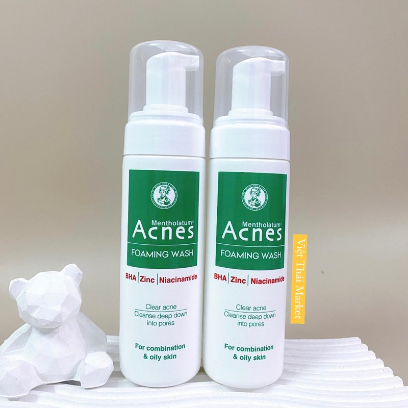 [Nhật Bản] Sữa Rửa Mặt SRM Acnes Foaming Tạo Bọt Sẵn Giảm Mụn Bã Dầu ...