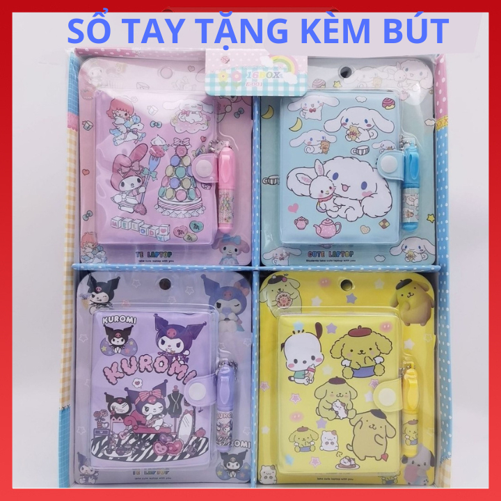 Sổ Tay Mini Ghi Chép Tặng Kèm Bút Dễ Thương, Sổ Note Mini Cute, Sổ Nhật ...