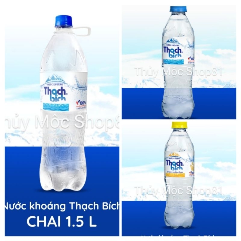 NƯỚC KHOÁNG LẠT THIÊN NHIÊN KHÔNG GA / NƯỚC KHOÁNG CHANH MUỐI CÓ GA THẠCH BÍCH - 1 thùng (24 ...