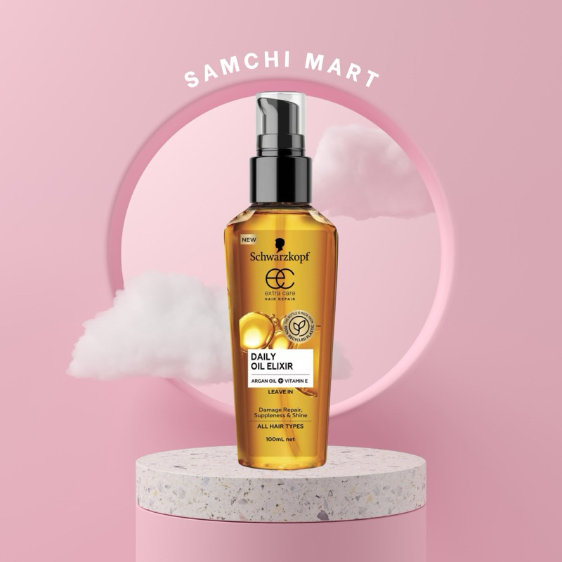 Dầu dưỡng tóc Schwarzkopf Extra Care Daily Oil Elixir 100ml phục hồi ...