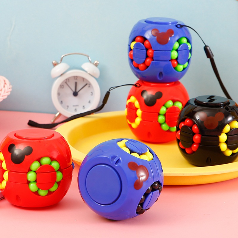 Đồ chơi Rubik hạt đậu thần kì, giải đố Spiner xoay, hạt đậu bánh xe ...