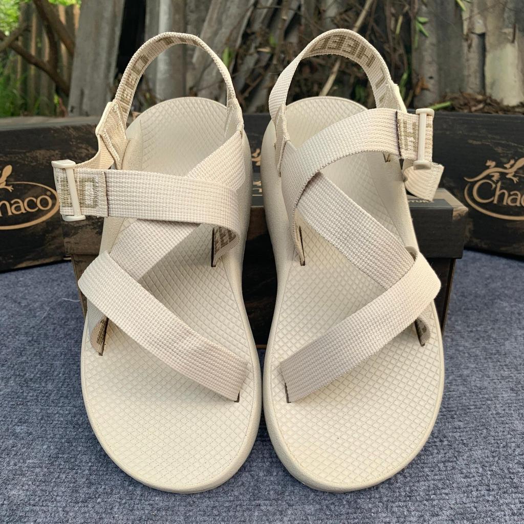 Sandal Chaco Đế Thơm Hương Quế, Dép Chaco Nam Cao Cấp Trắng Full TG18 ...