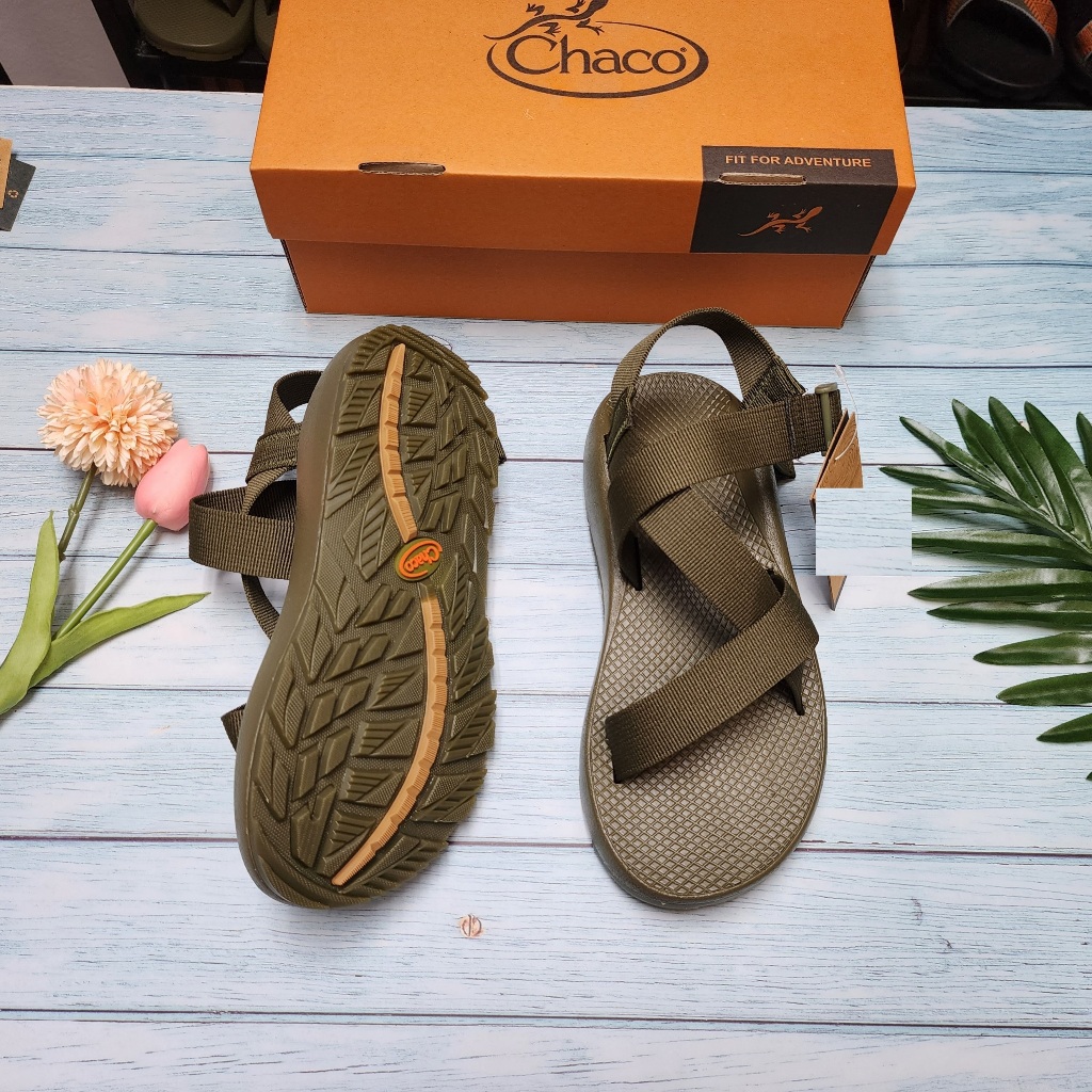 Sandal Chaco Đế Thơm Cao Cấp, Dép Chaco Nam. Mã Xanh Rêu TG21 | Shopee ...