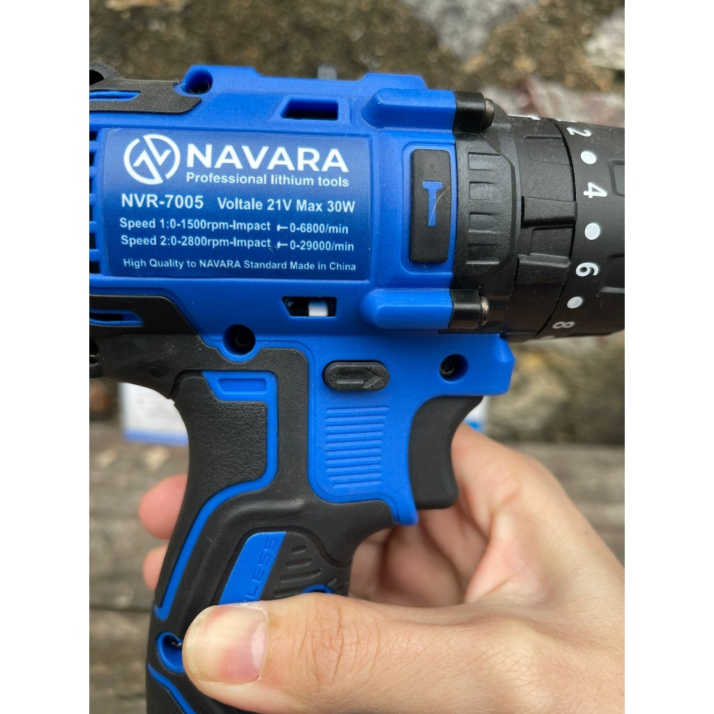 Thân máy khoan pin Navara 7005, 3 Chức Năng Động Cơ Không Chổi Than ...