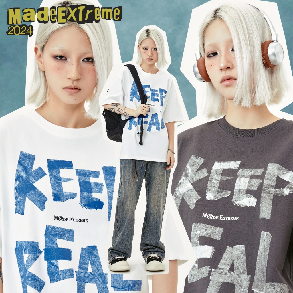 Tee Made Extreme "Keep It Real" ss24 | Shopee Việt Nam