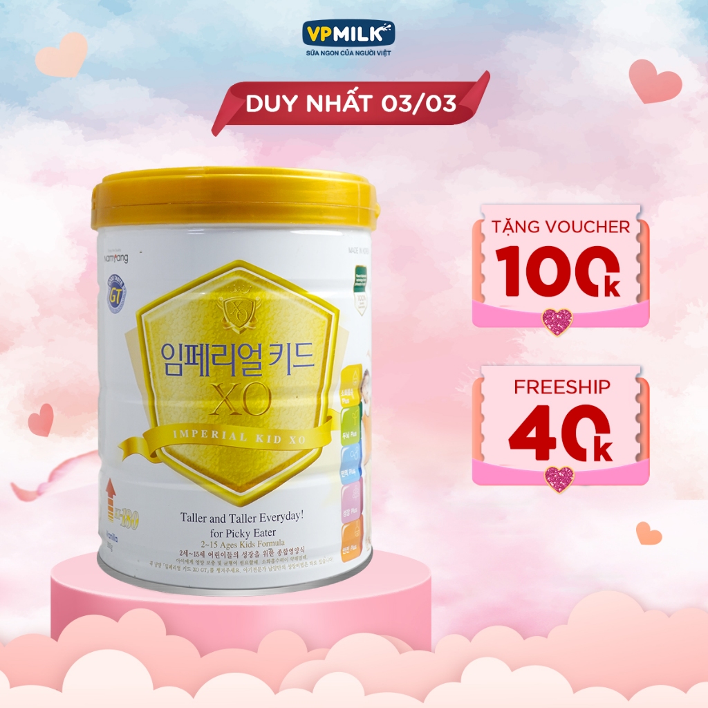 Sữa bột Namyang Imperial Kid XO GT 800g | Shopee Việt Nam
