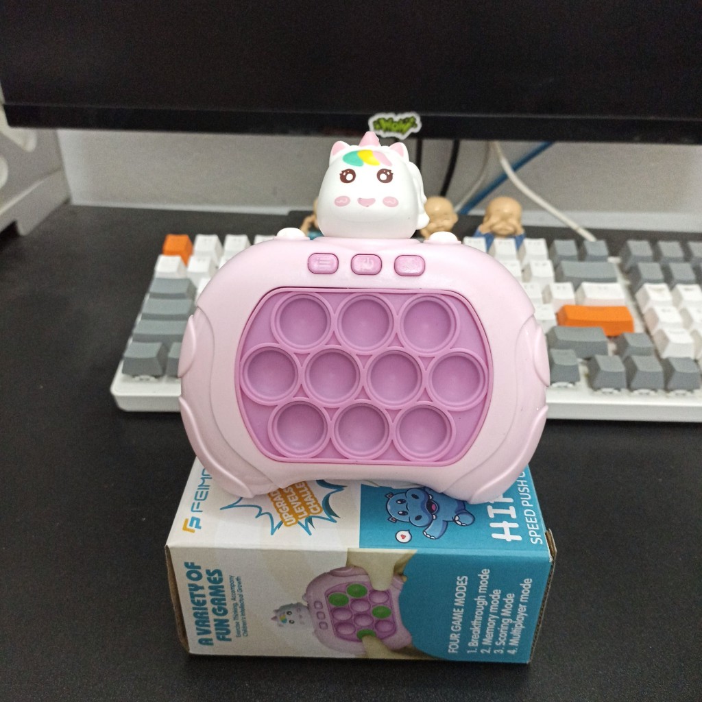 Pop it điện tử LOẠI 1 Bản nâng cấp Hapi Toys - Máy chơi game popit 200 ...