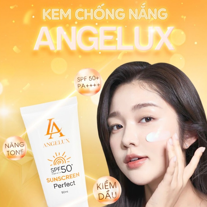Kem chống nắng ANGELUX chống nắng vượt trội nâng tone SPF 50+ Combo Kem ...
