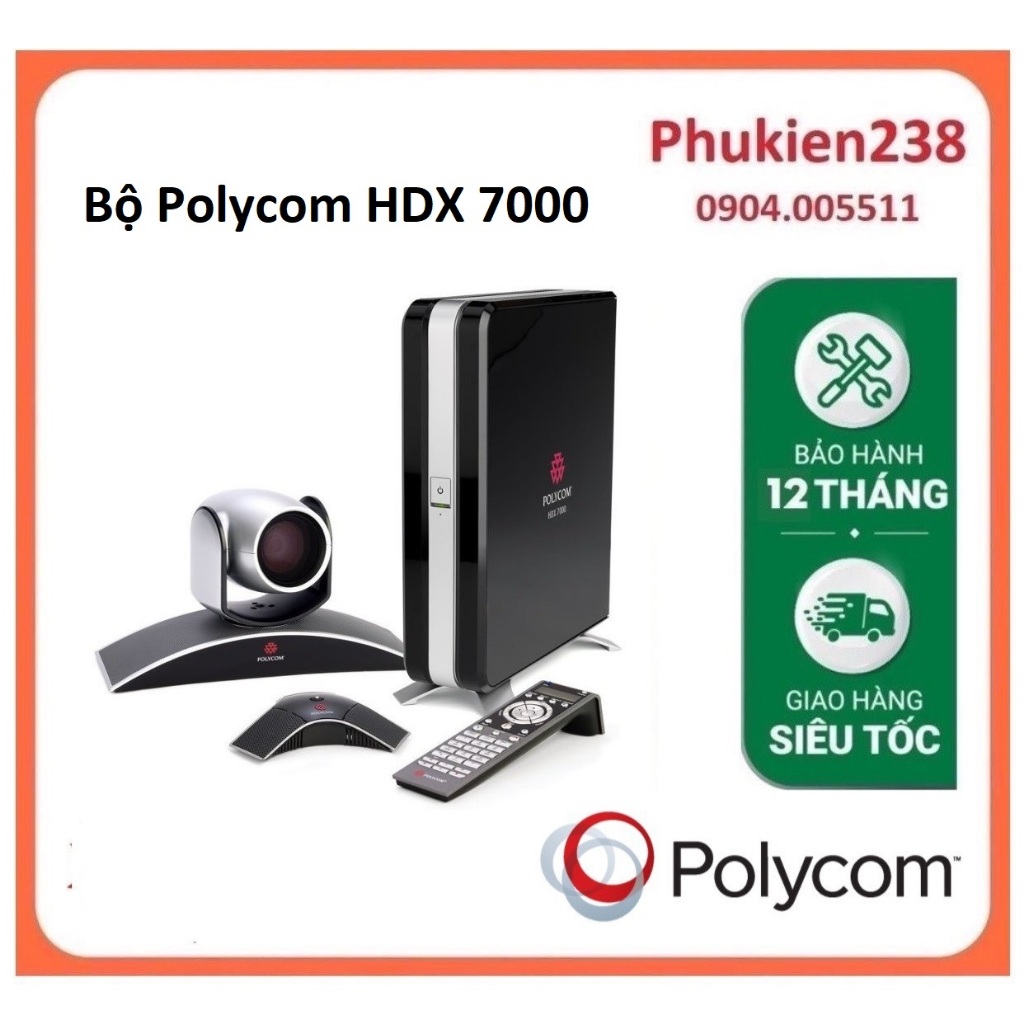 Trọn bộ Polycom HDX 7000 Hội nghị truyền hình | Shopee Việt Nam