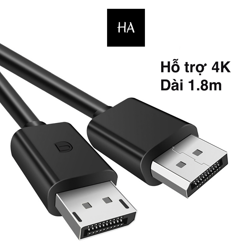 Dây Displayport, Cáp Displayport 4K Dài 1.8M | Shopee Việt Nam