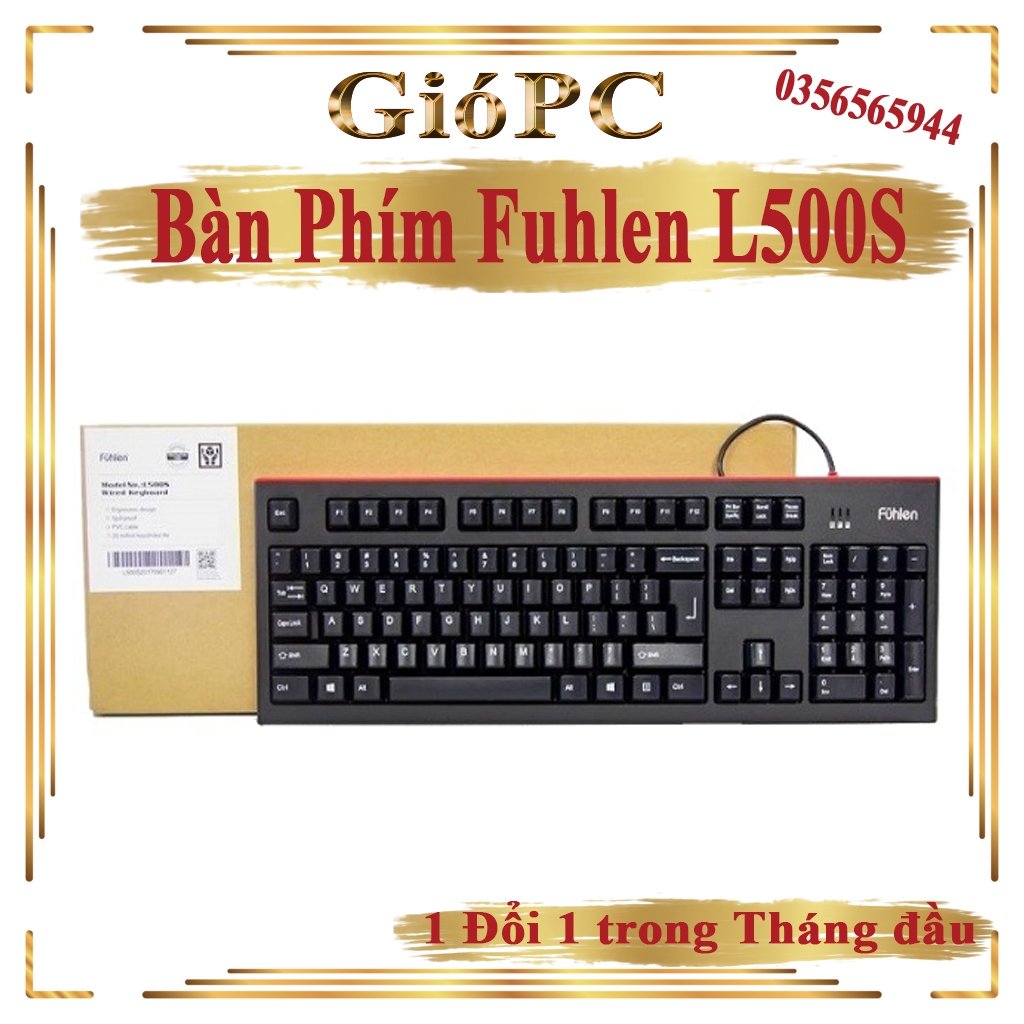 Bàn Phím Văn Phòng Fulhen L500S | Shopee Việt Nam