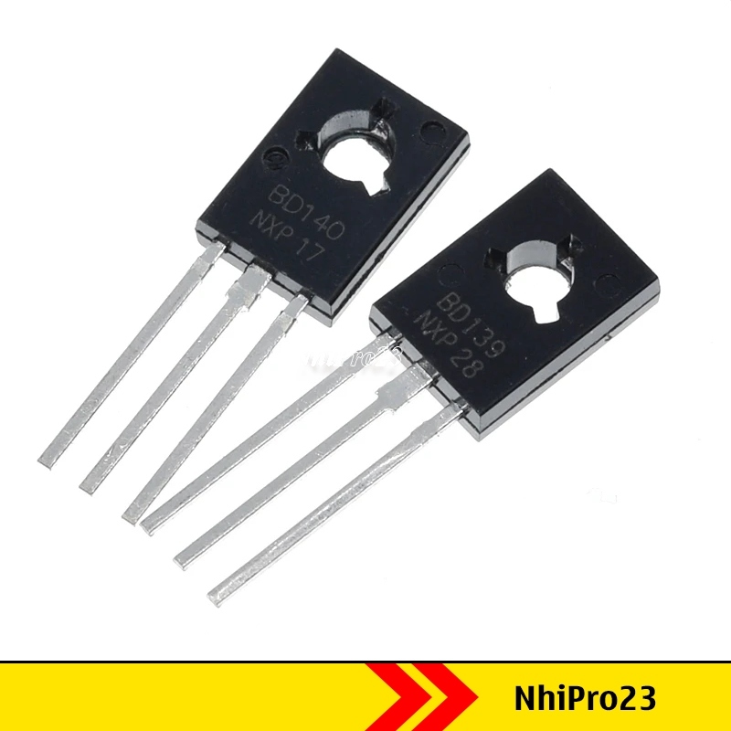 IC Transistor BD139 BD140 NPN PNP 80V 1.5A TO-126 | Shopee Việt Nam