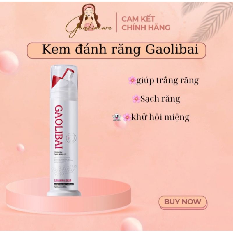 GEL NaNo Bạc GAOLIBAI Đánh Bật Cao Răng Mảng Bám Trắng Răng Cho Hơi Thở ...