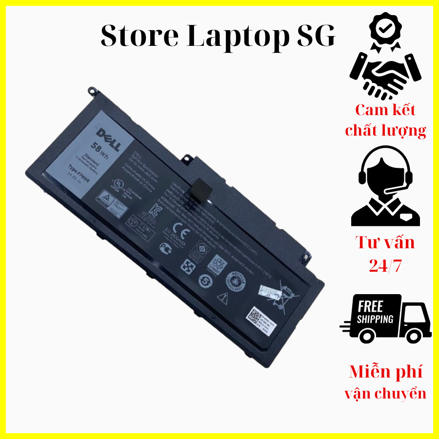 Pin Laptop Dell Inspiron 15 7537 17 7737 F7HVR 062VNH G4YJM T2T3J Zin ...