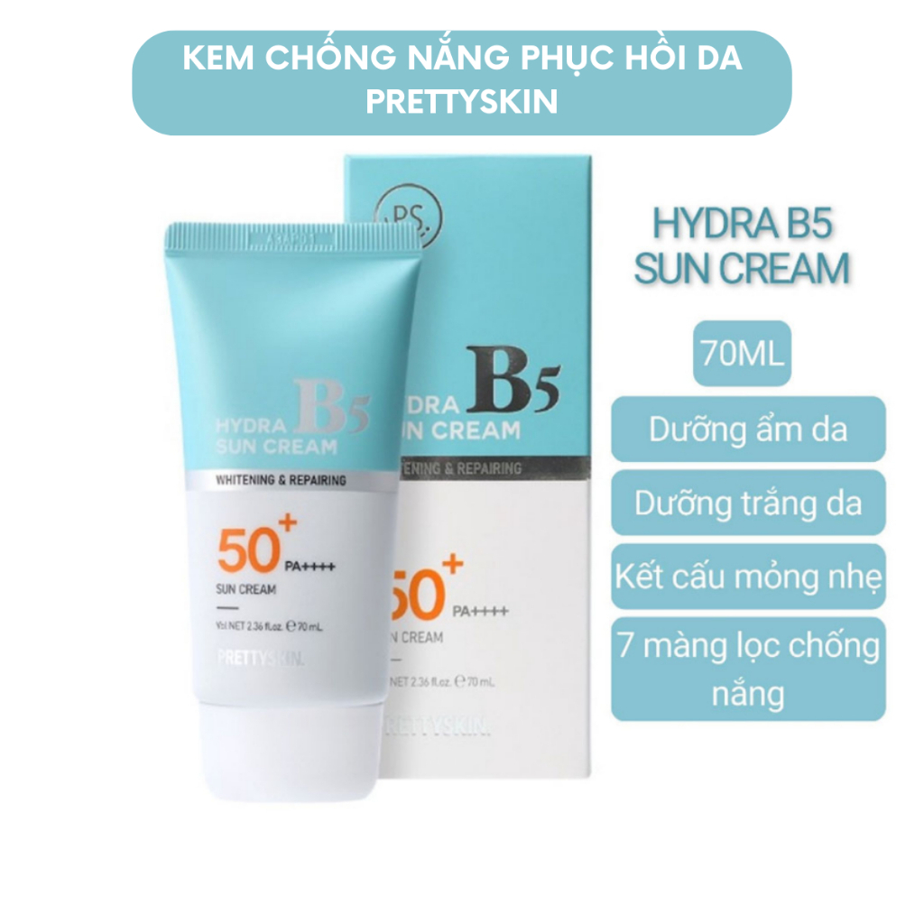 Kem chống nắng B5 Pretty Skin Sun Cream SPF 50+/PA+++ 70ml Hàn Quốc Mit ...