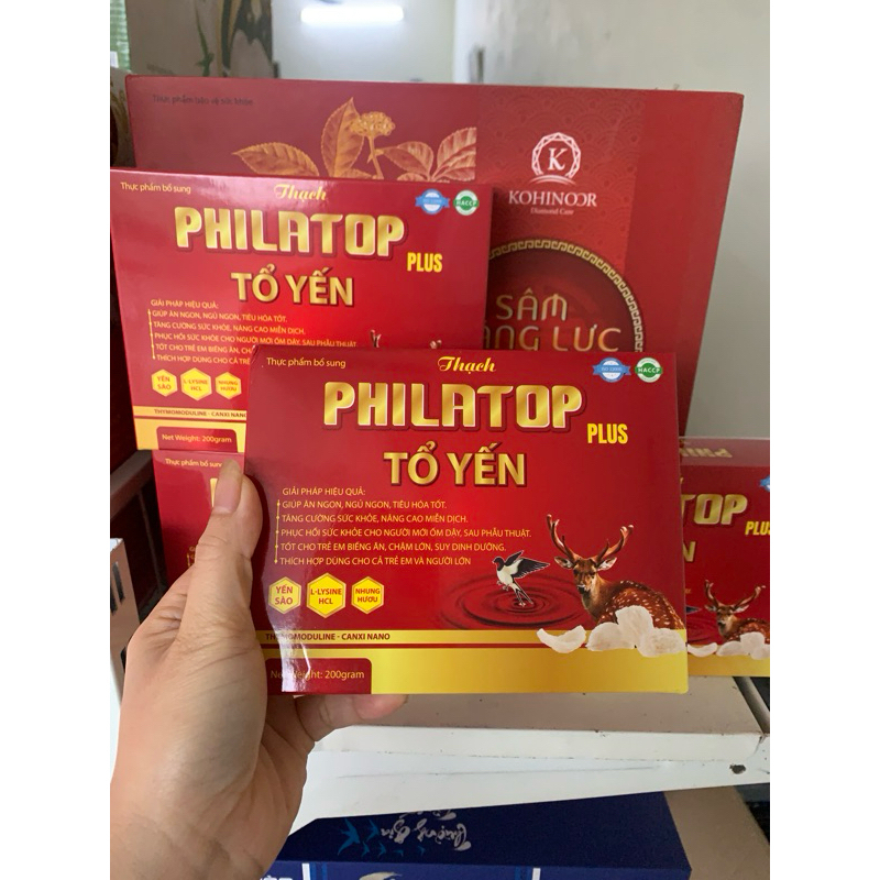 [Combo 5 hộp] thạch philatop hộp 10 gói giúp bé ăn ngon tăng sức đề ...