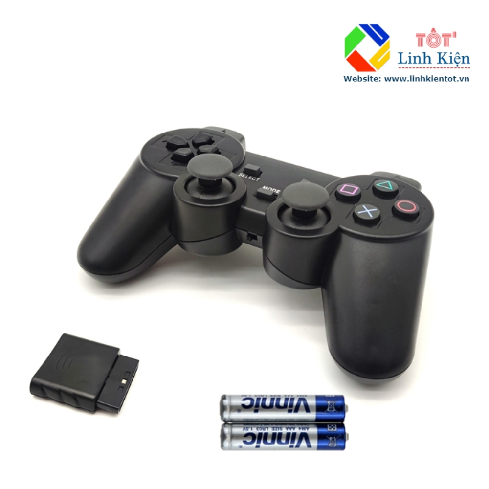 Tay Điều Khiển Từ Xa PS2 Không Dây - Wireless 2.4GHz dùng cho Arduino ...
