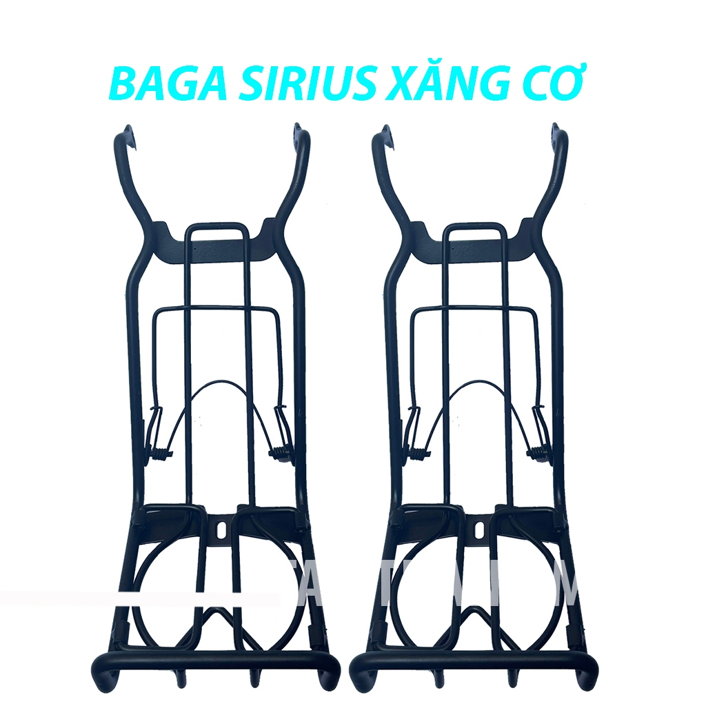 Baga Xe Sirius 7 Màu Titan/ĐEN/TRẮNG Cao Cấp-PTTT | Shopee Việt Nam