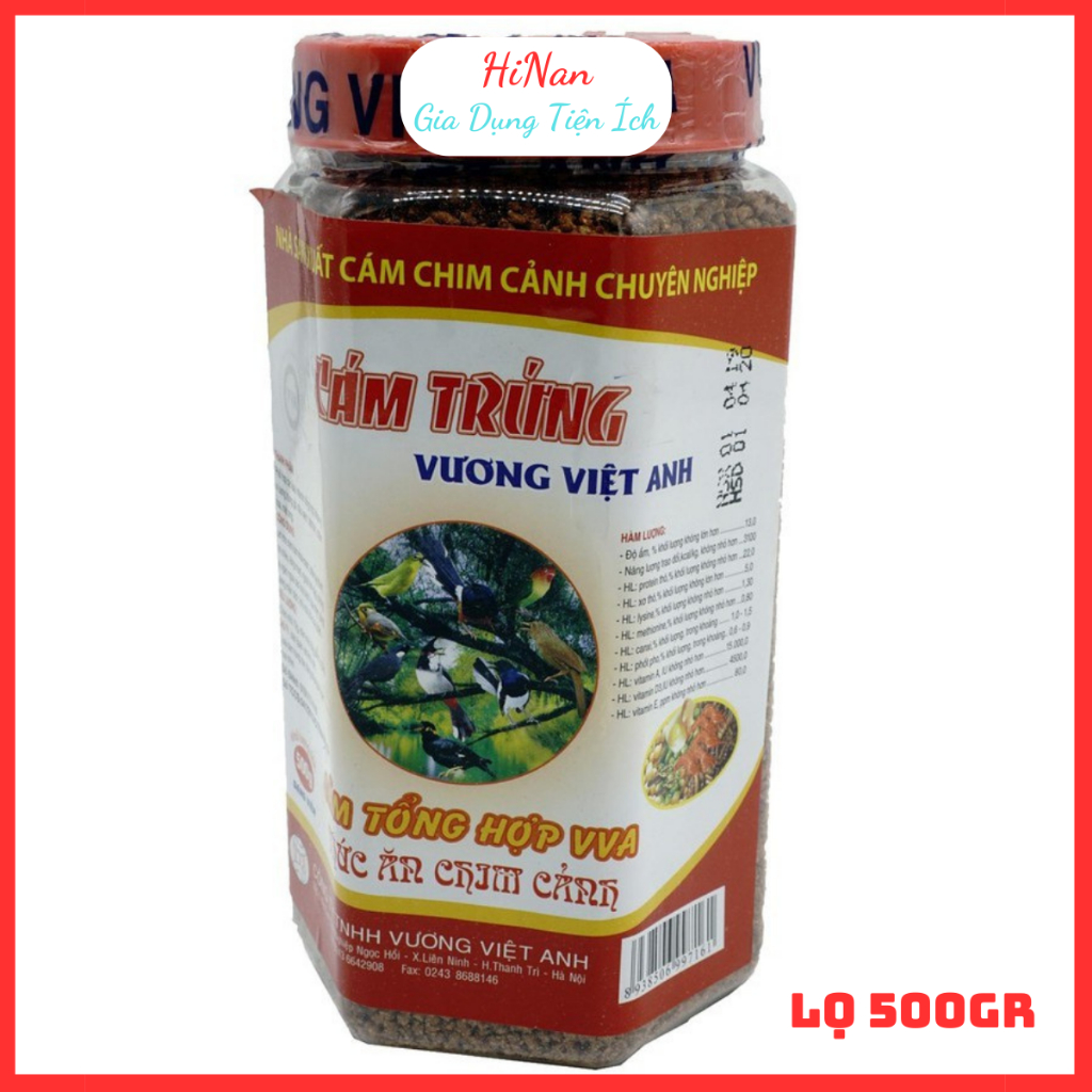 Cám Trứng Tổng Hợp Vương Việt Anh 500g Cao Cấp, Thức Ăn Cám Tổng Hợp Cho Chim Cảnh | Shopee Việt Nam