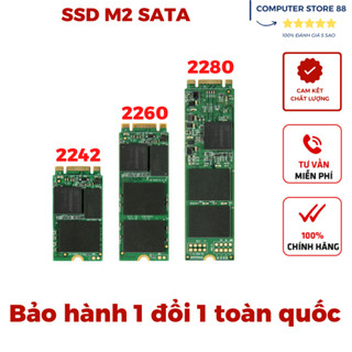 Ổ cứng SSD M2 Sata 2242 2280 120Gb 240Gb cũ sức khoẻ tốt + tặng kèm ốc bắt ổ cứng M2 sata,M2 ...