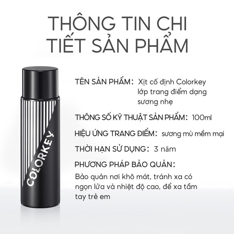 Pass/thanh lý xịt khóa makeup Colorkey new 90% | Shopee Việt Nam