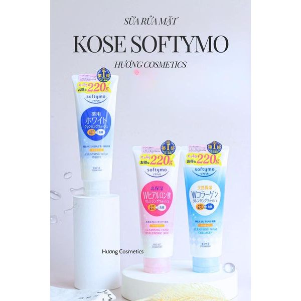 Sữa rửa mặt 𝐊𝐨𝐬𝐞 𝐒𝐨𝐟𝐭𝐲𝐦𝐨 𝐂𝐥𝐞𝐚𝐧𝐬𝐢𝐧𝐠 𝐅𝐨𝐚𝐦 | Shopee Việt Nam