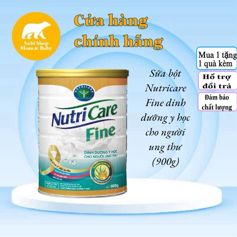 Sữa Bột Nutricare Fine Dinh Dưỡng Y Học Dành Cho Người Bị Ung Thư 900g. | Shopee Việt Nam