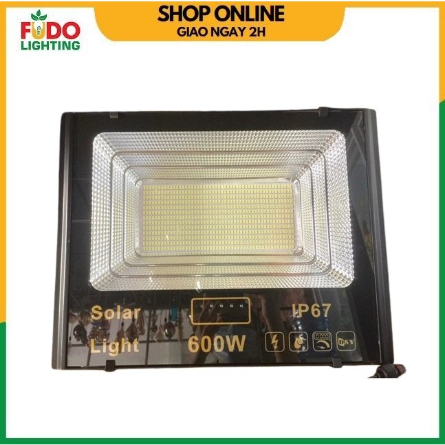 Đèn pha LED công suất 400W, 600W năng lượng mặt trời siêu sáng | Shopee ...