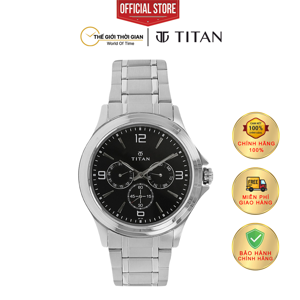 [Chính hãng] Đồng hồ nam Titan 1698SM01 _Thế Giới Thời Gian Official ...