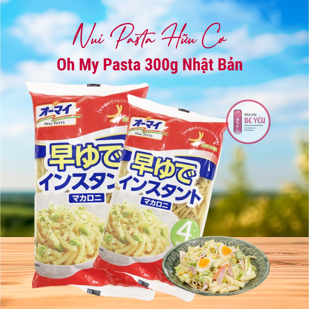 [NHẬT BẢN] Nui Pasta Hữu Cơ Oh My Pasta 300g Nhật Bản | Shopee Việt Nam