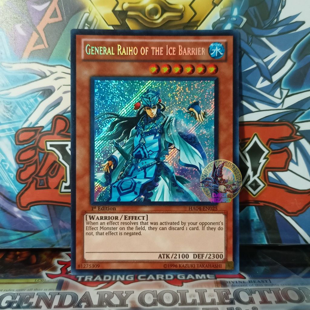 General Raiho Of The Ice Barrier – HA04-EN025 – Secret Rare [Thẻ bài ...