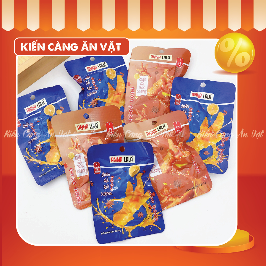 CHÂN GÀ RÚT XƯƠNG ANNA LALA Ủ Vị, Chân Gà Tứ Xuyên Cay Dai Giòn, đồ ăn ...