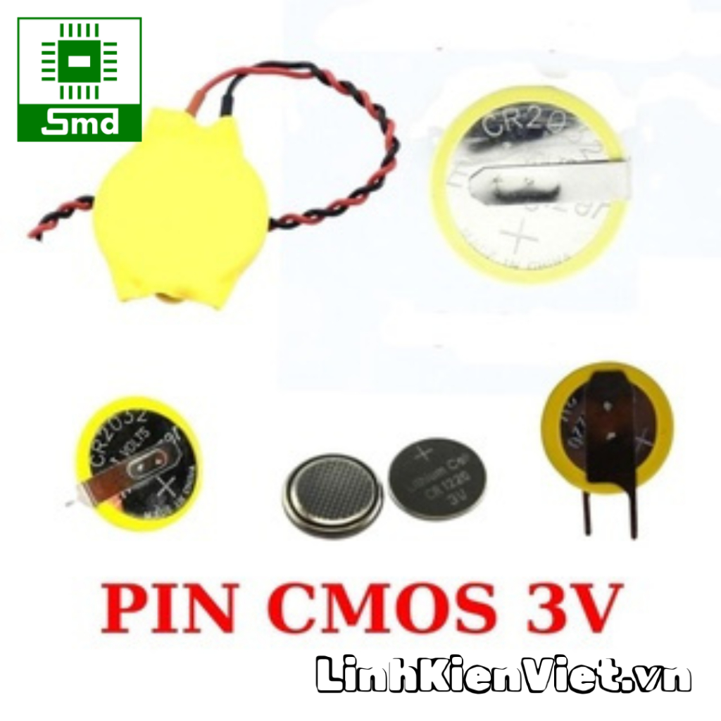 Pin cmos CMOS chân hàn đứng chân hàn ngang hàn dây CR1220 CR2032 3v cho ...